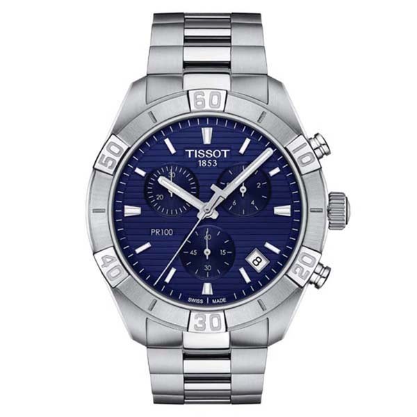 Tissot PR 100 Sport Gent Chronograph T1016171104100 44 mm - Kulta-Aika ...