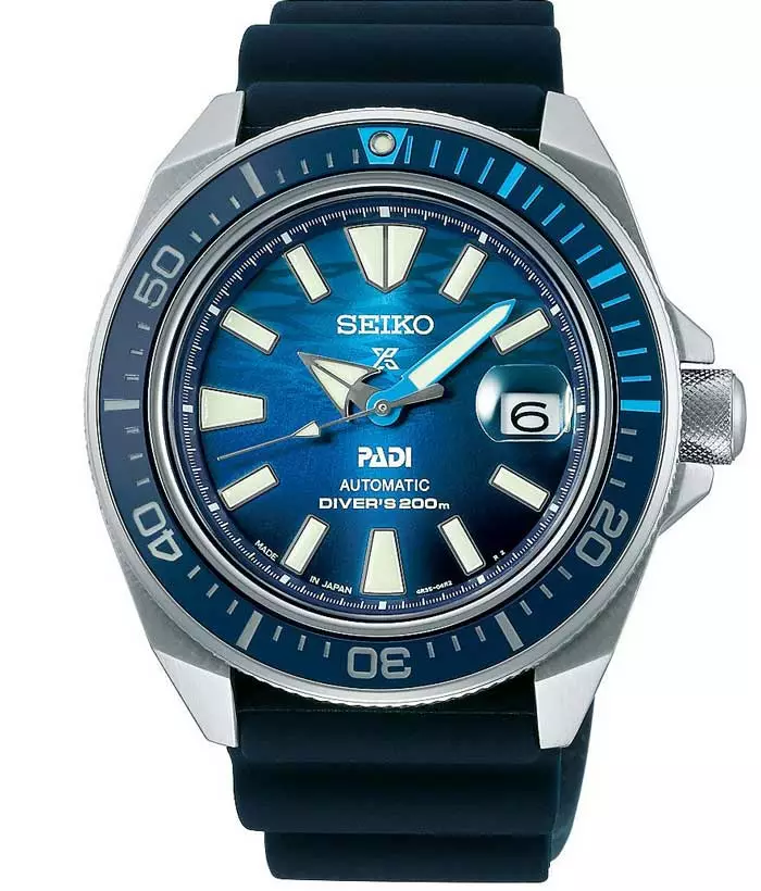 Seiko Prospex Great Blue Samurai PADI SRPJ93K1 43,8 mm - Kulta-Aika ...