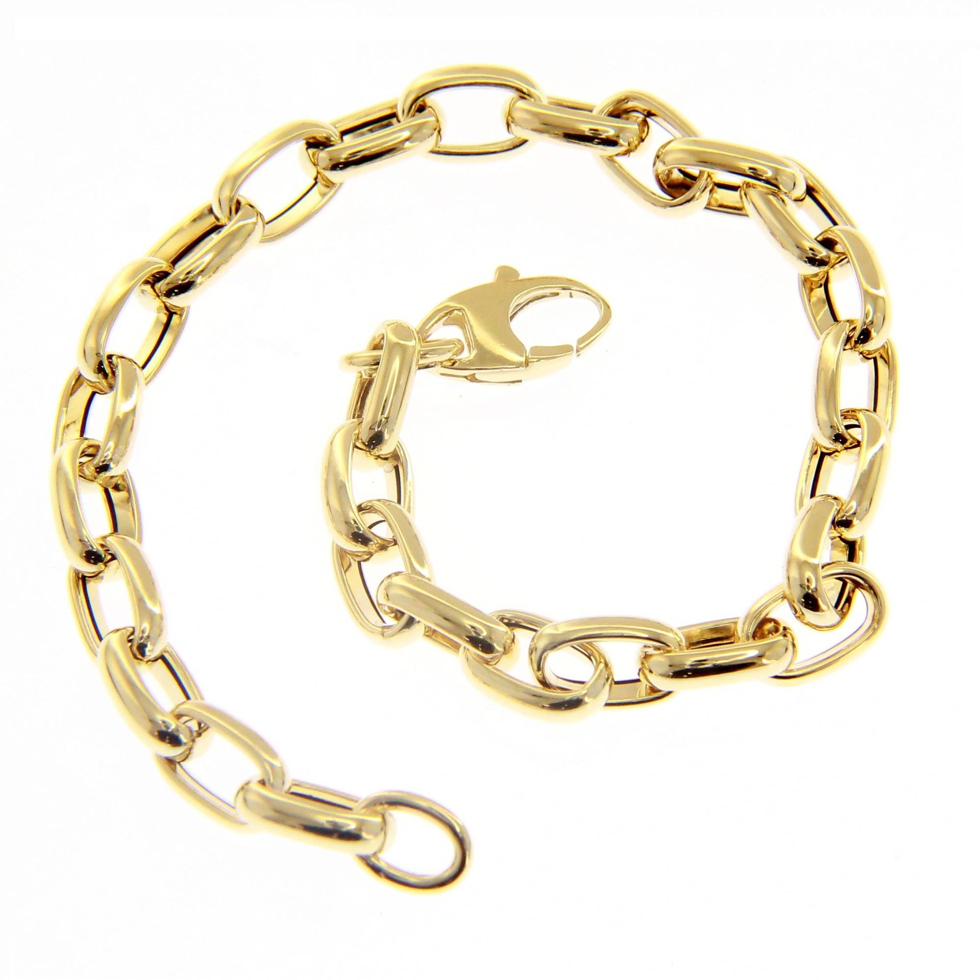 Kultainen rannekoru 5,2 mm 19 cm - Kulta-Aika verkkokauppa