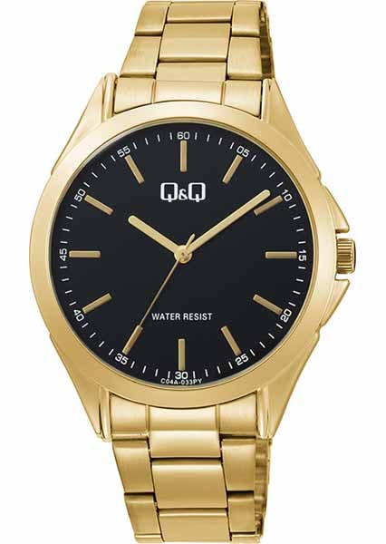 Q&Q Miesten kello C04A-033PY 38 mm - Kulta-Aika verkkokauppa